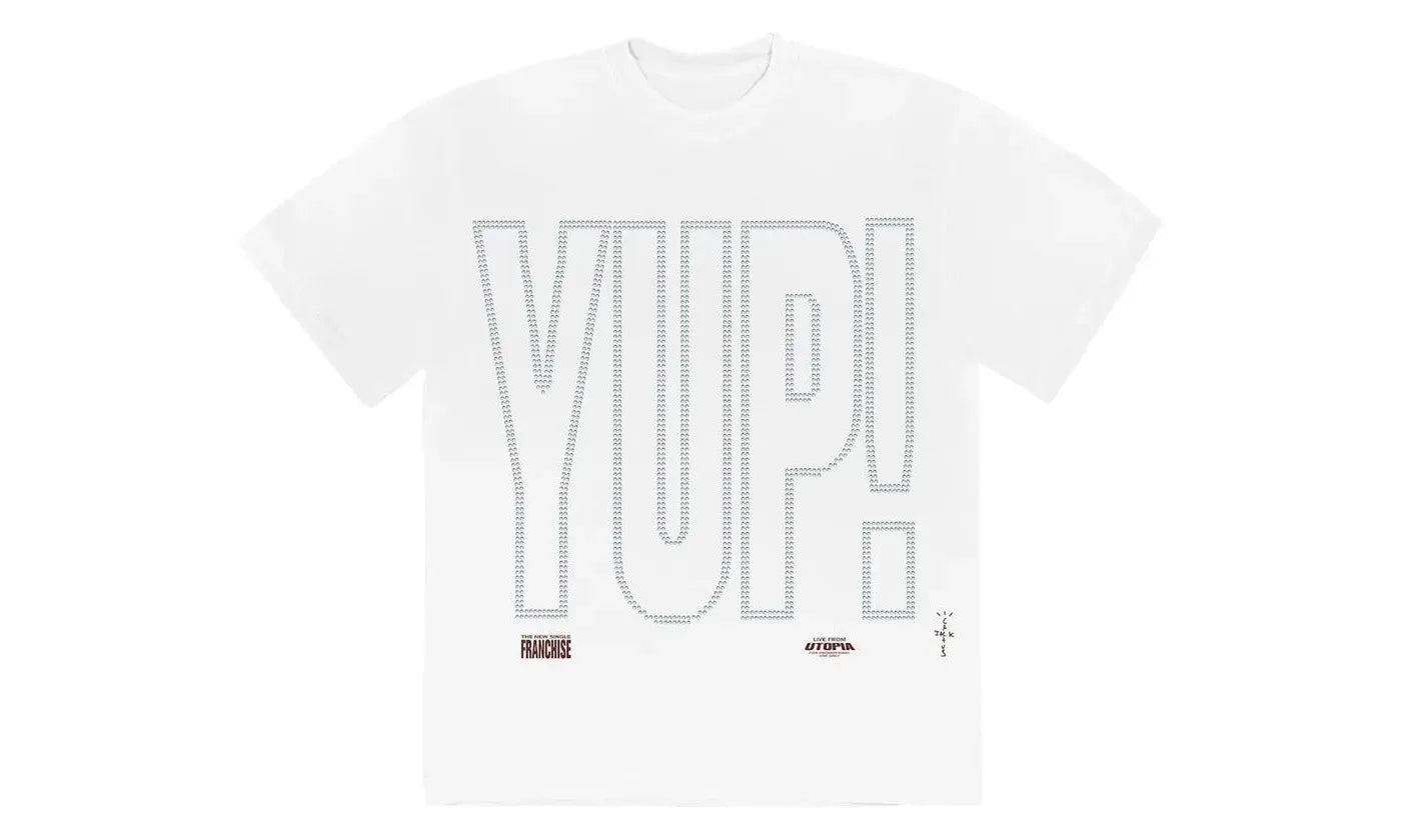 Travis Scott YUP! T-Shirt White (CJ-YUP-TEE-WHT) - APLUG.PL – APLUG PL